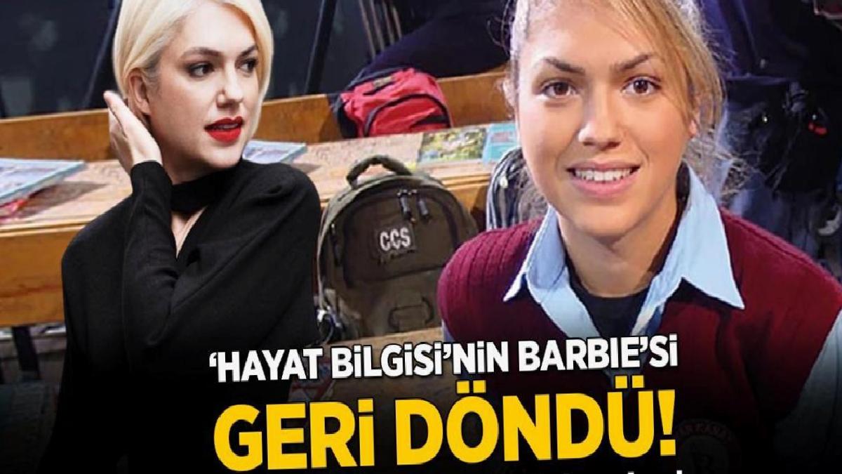'Hayat Bilgisi'nin Barbie' si İpek Erdem ekranlara geri dönüyor! - Magazin - İRT HABER